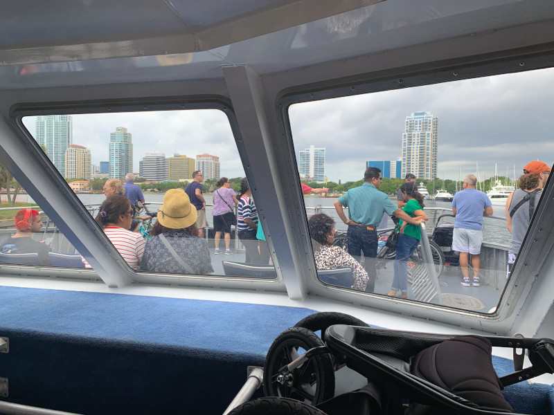 Riding the Cross-Bay Ferry from Tampa to St. Petersburg – Carlos Eats